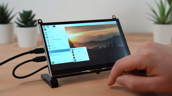 Raspberry Pi Monitor Screen TouchScreen Display Mini PC – UPERFECT